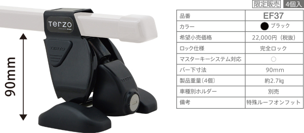 PIAA株式会社｜TERZO（テルッツォ）｜ベースキャリア製品情報